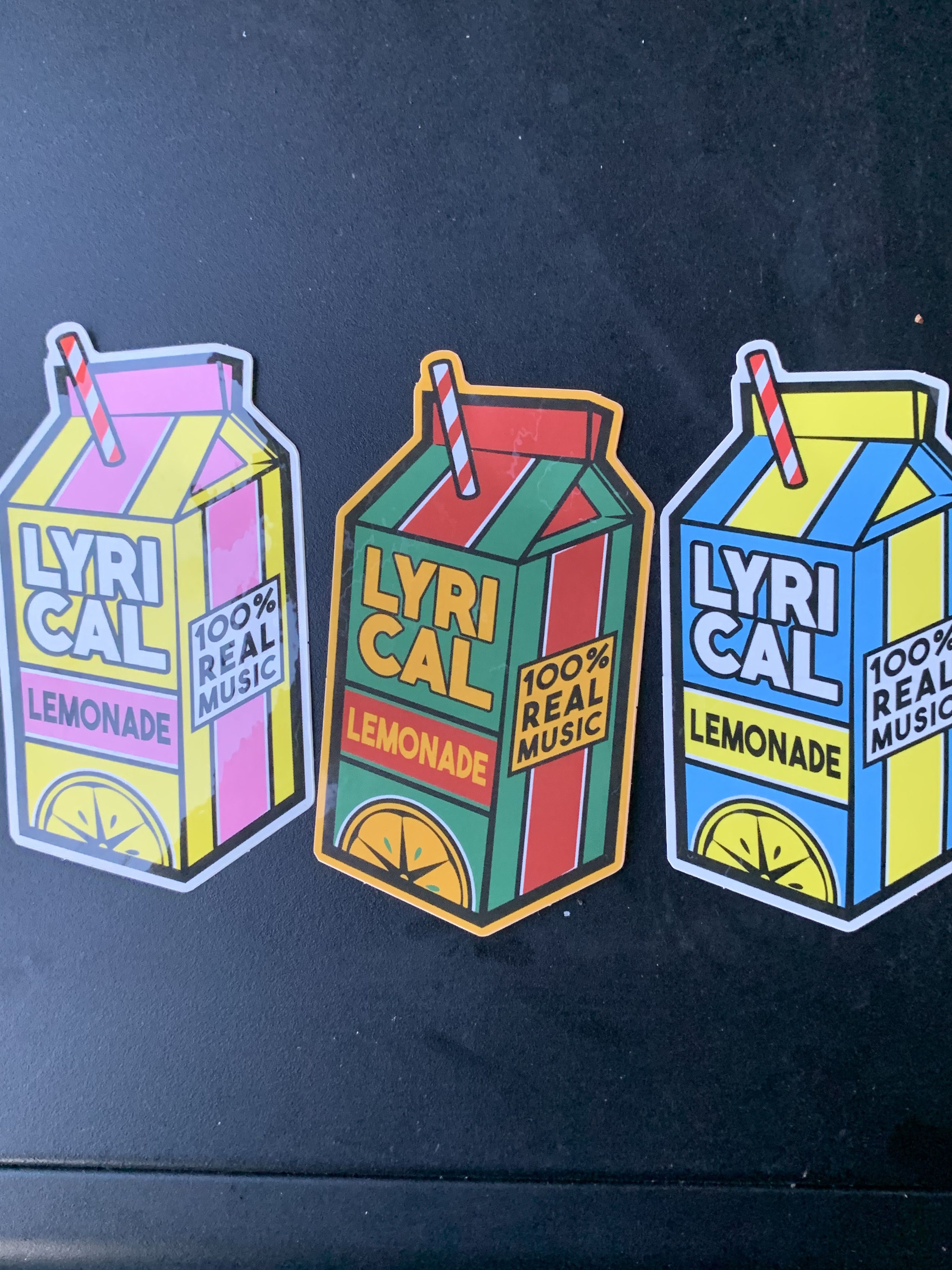 Lyrical Lemonade Carton Stickers | Grailed
