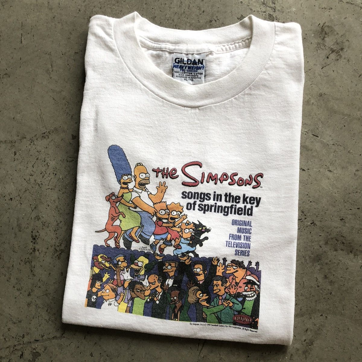 The Simpsons × Vintage The Simpsons “Songs In The Key Of Springfield ...