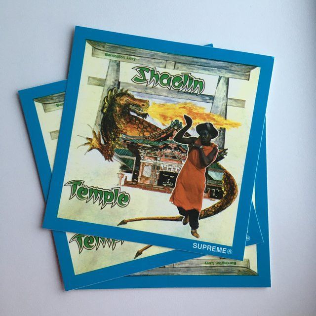 Supreme Shaolin Temple Sticker | Grailed