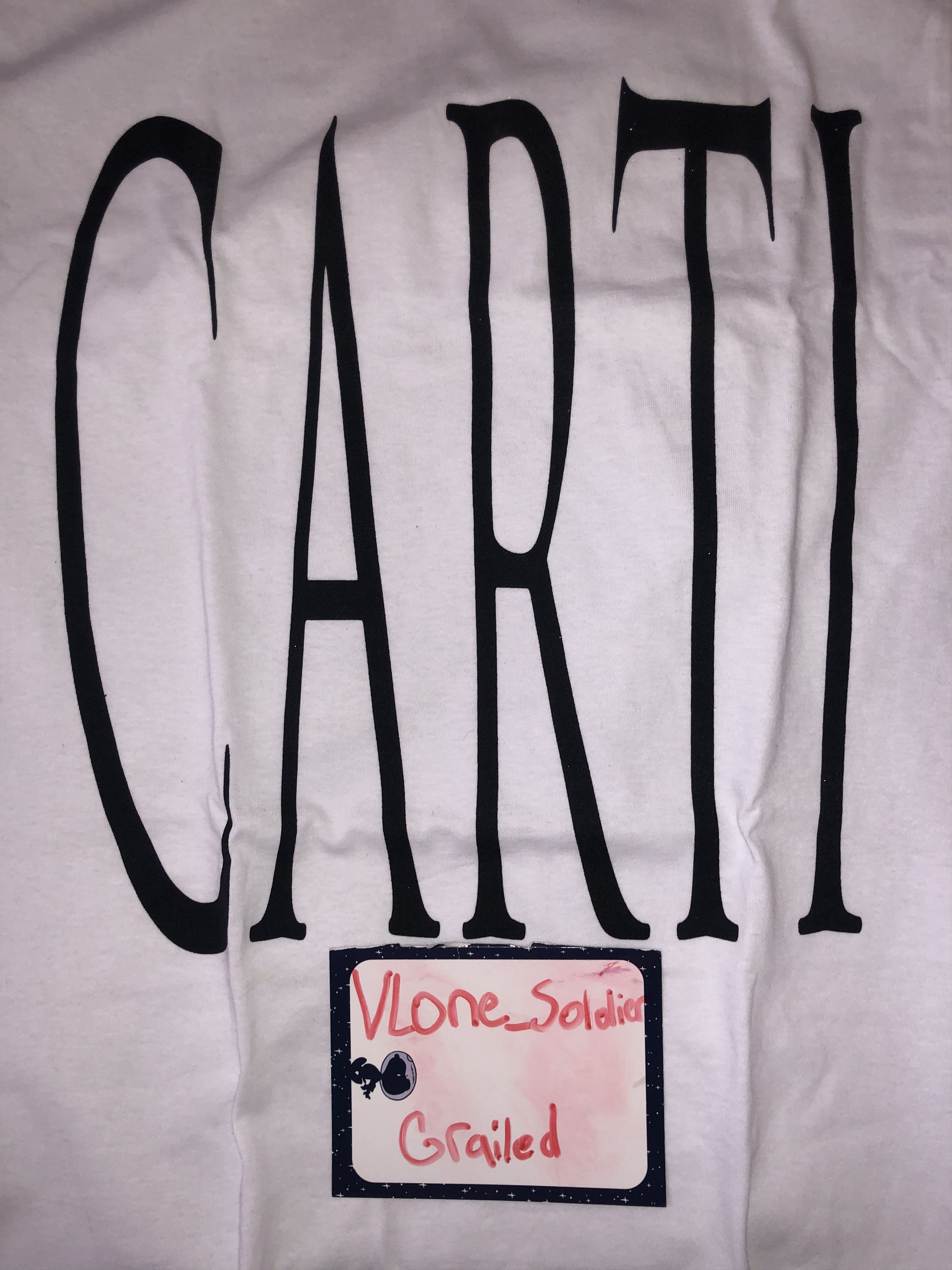 Playboi Carti Playboi carti Vlone letters | Grailed