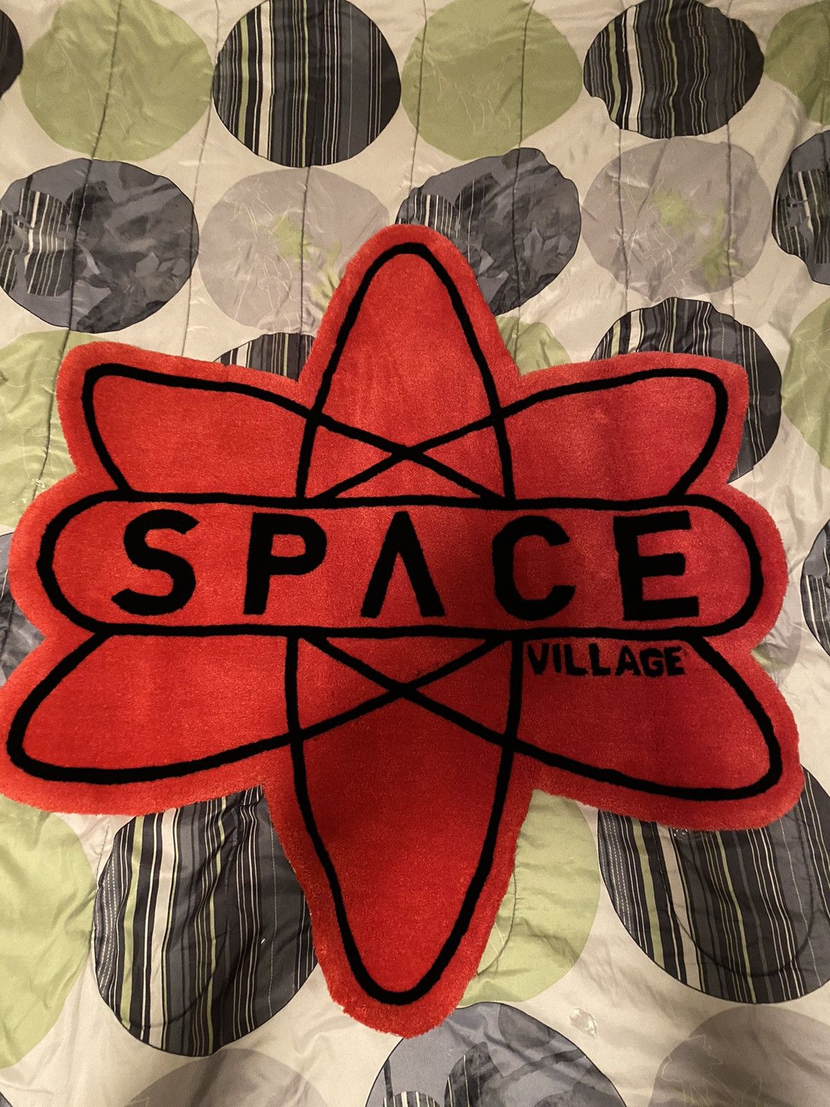 Travis Scott Travis Scott Space Village Rug Red 7/50 | Grailed
