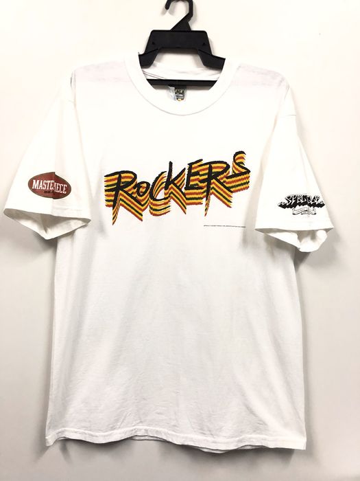 Vintage Vintage 90s Movie Rockers Rasta Jamaica Shirt Rare | Grailed