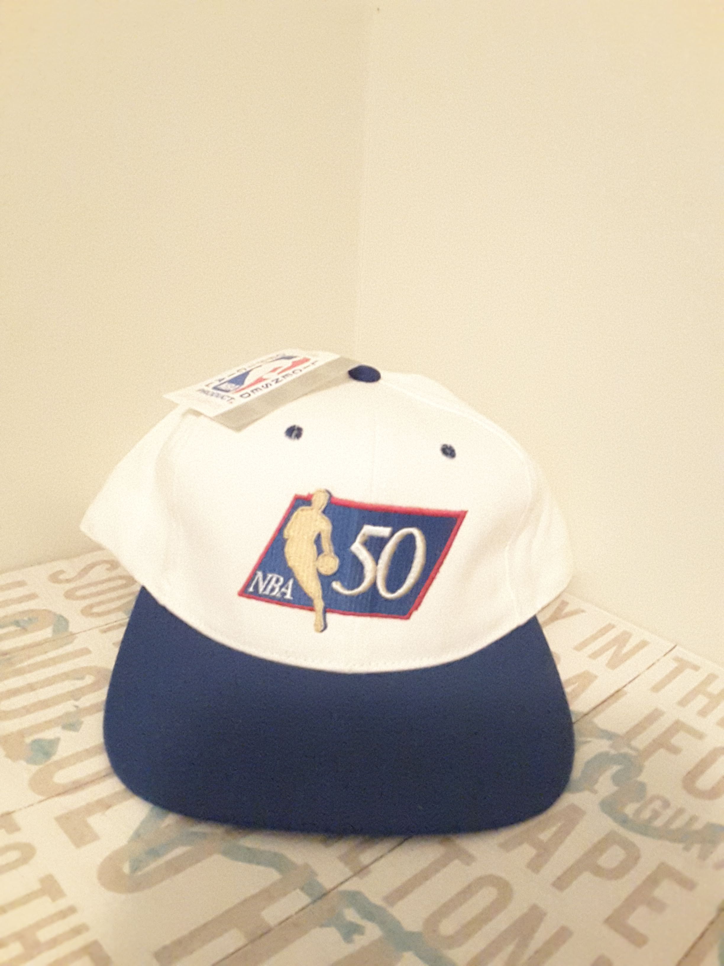 NBA × Vintage NBA 50th Anniversary Vintage Snapback Cap -1996 | Grailed