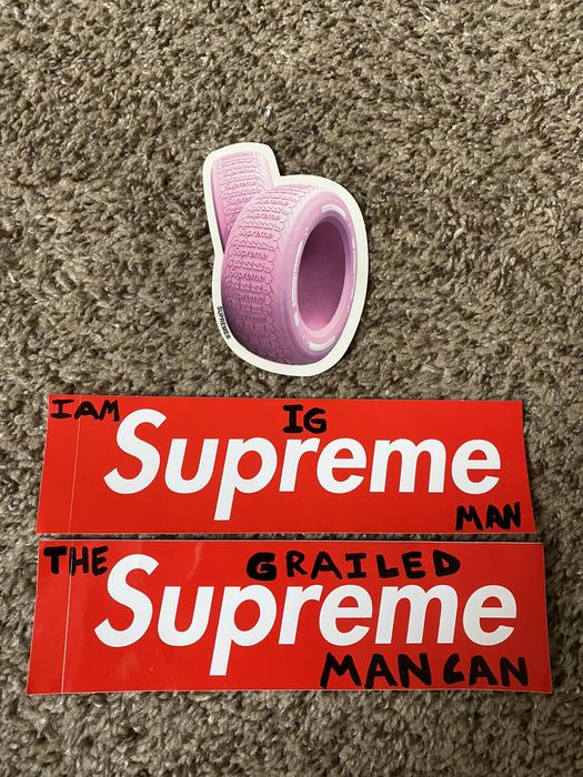 Supreme Supreme Sticker FW20 Tire Pink | Grailed