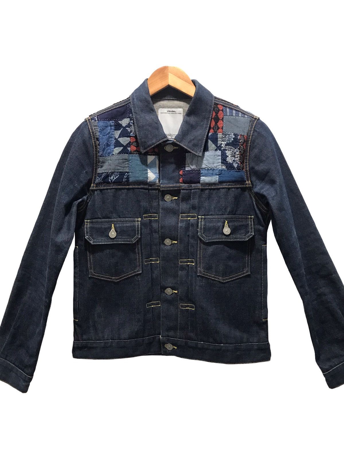 Archival Clothing × Visvim Visvim Cubism 101 Boro Kerchief Patchwork ...