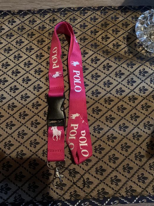 Polo Ralph Lauren Pink Polo Lanyard Keychain | Grailed