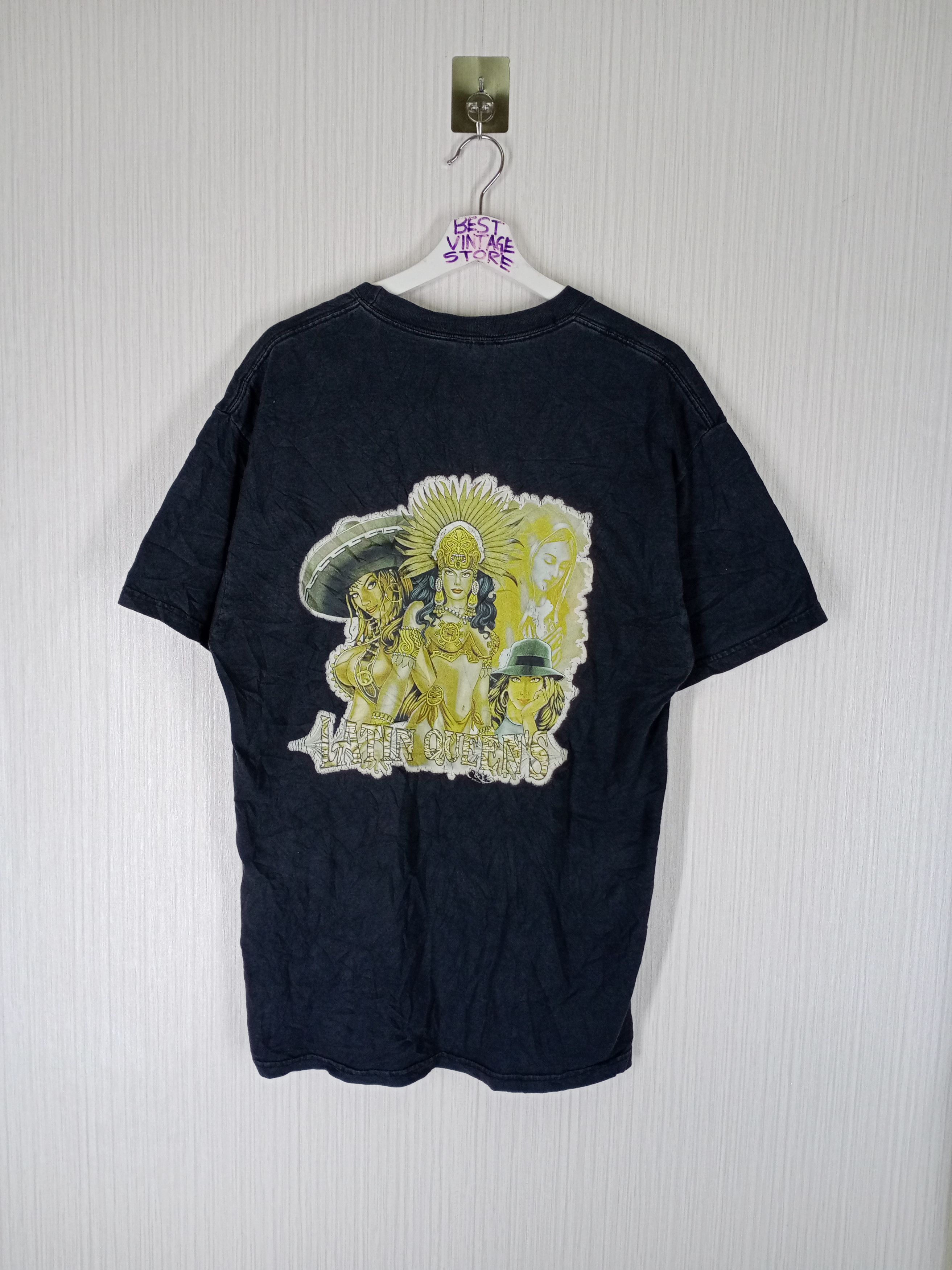 Vintage Vintage Latin Queen's Sexy Girl Tshirt | Grailed