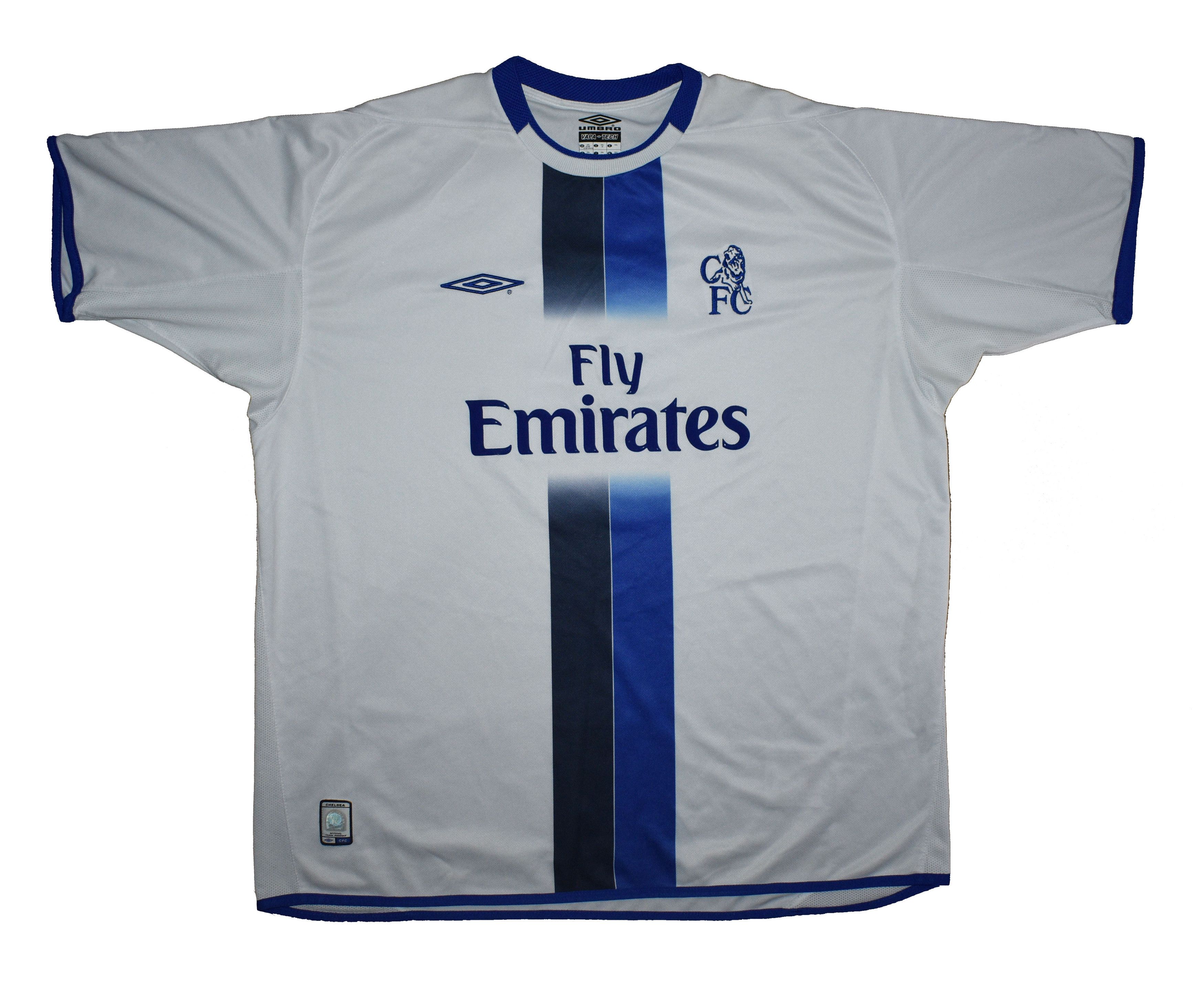 Umbro Umbro FC Chelsea #11 Duff 2003 2004 Fly Emirates XXL | Grailed