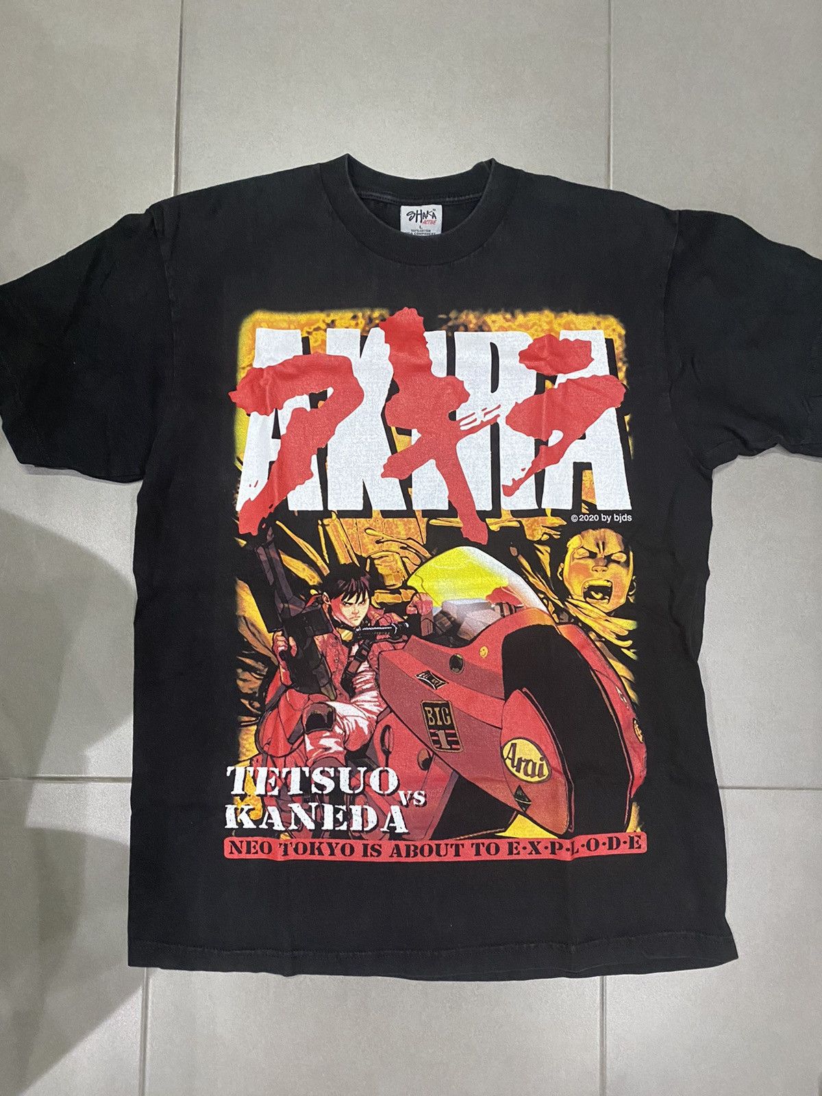 Comics Akira Bootleg tee Ghost in the shell anime cartoons manga | Grailed