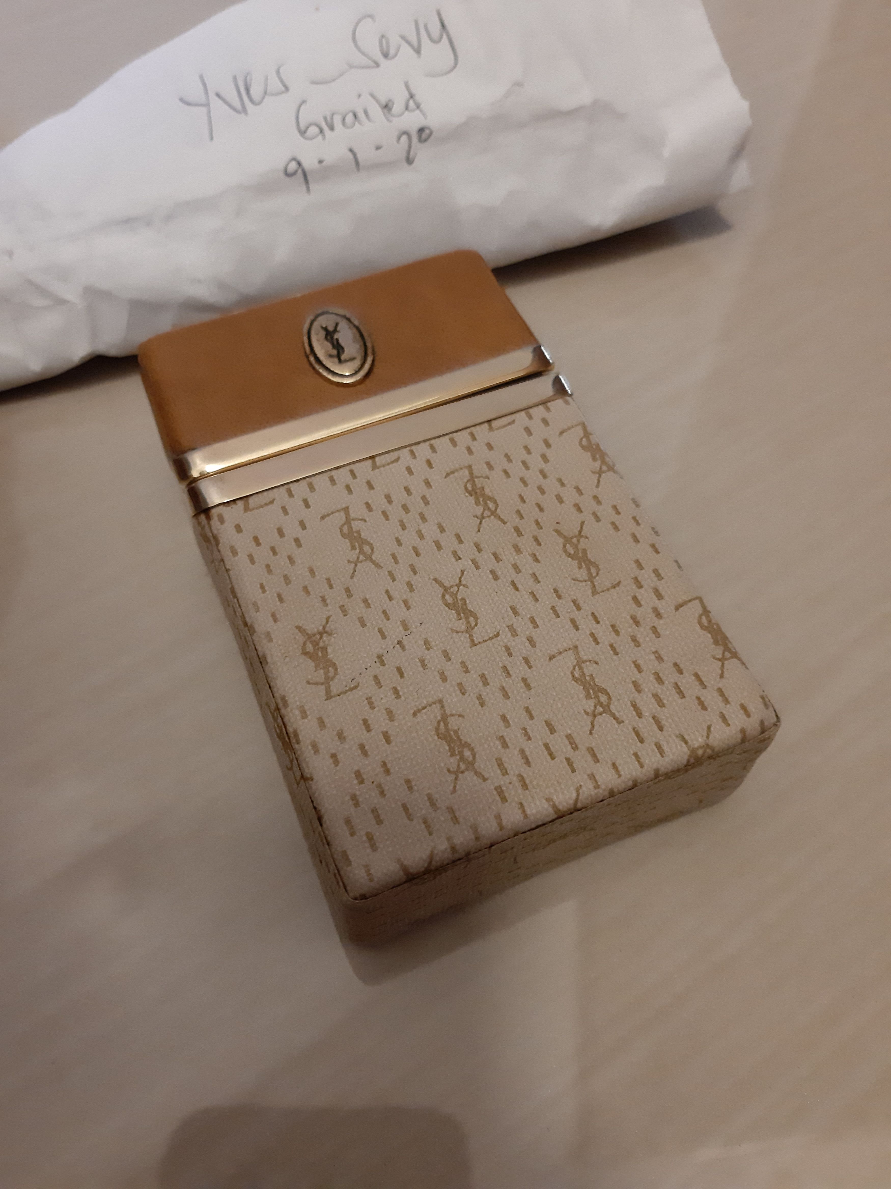 Yves Saint Laurent Vintage 1970s YSL Cigarette Case | Grailed