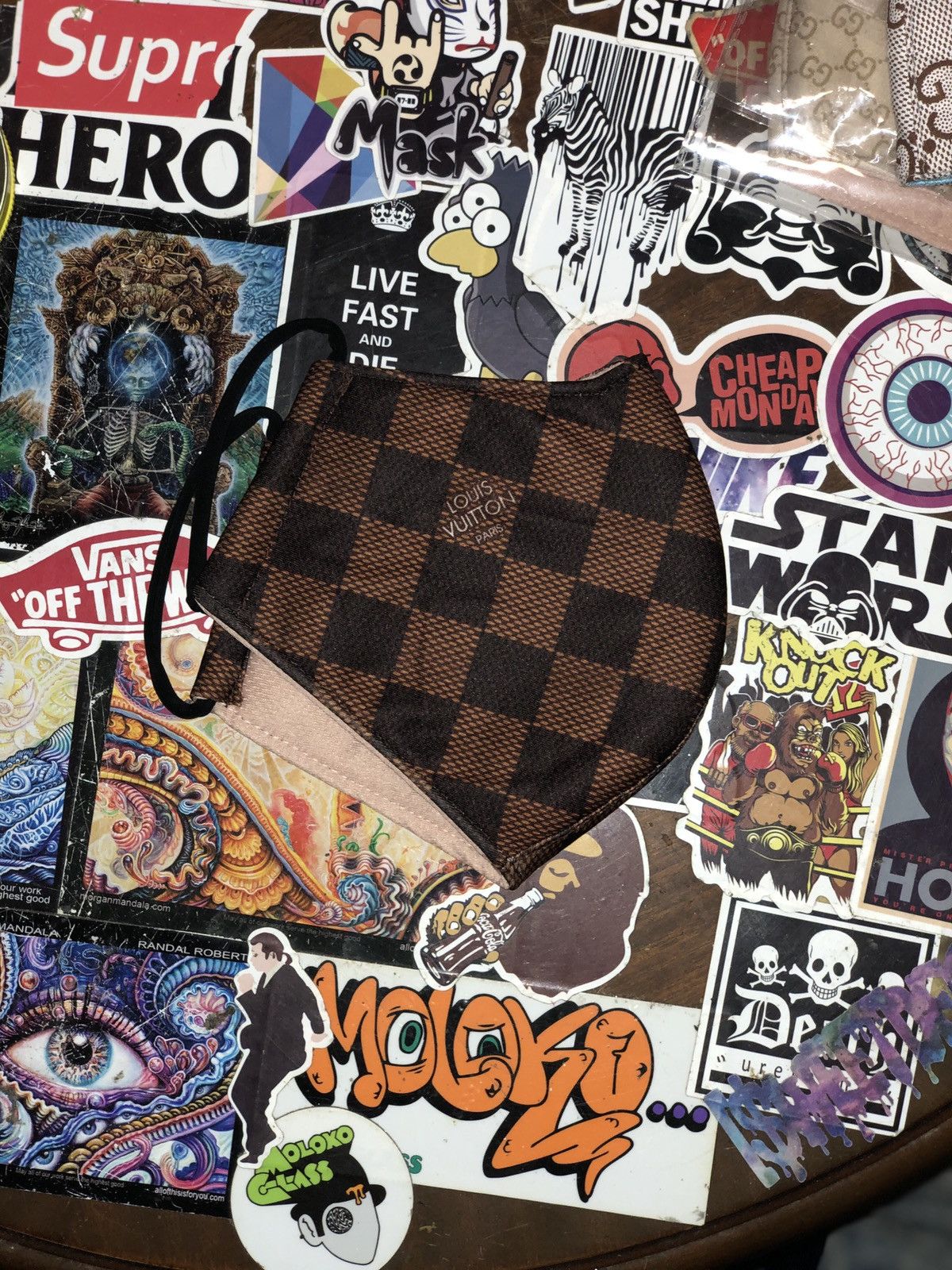 Louis Vuitton LV Face mask | Grailed