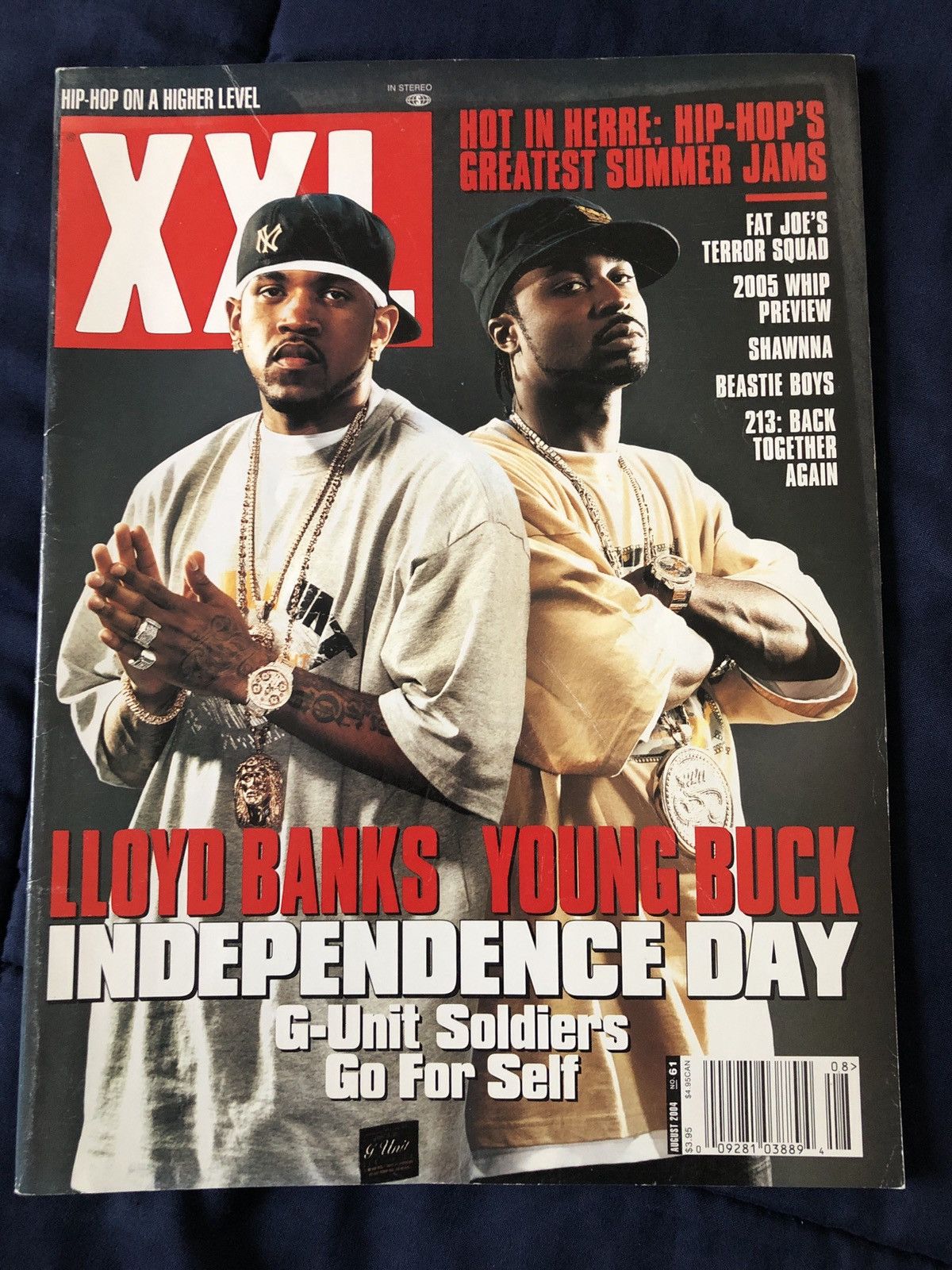 G Unit × Vintage XXL: G-Unit August 2004 Cover | Grailed