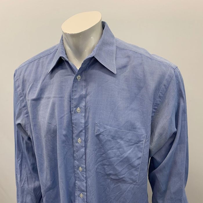 Harry Rosen Harry Rosen Dress Shirt Men’s 16 1/2 Blue Cotton | Grailed