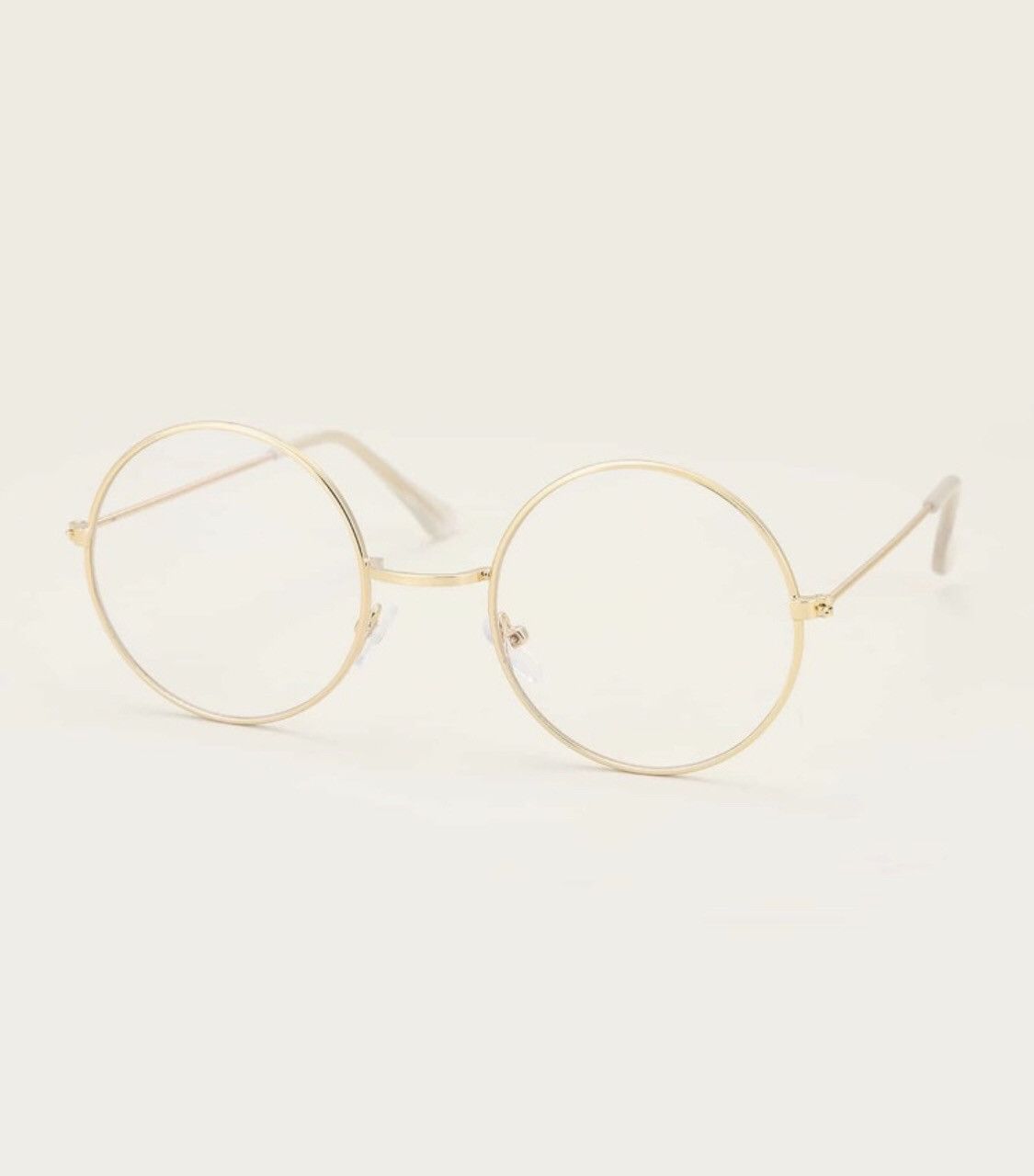 Luxury × Other × Vintage Gold Circle Frame Glasses | Grailed