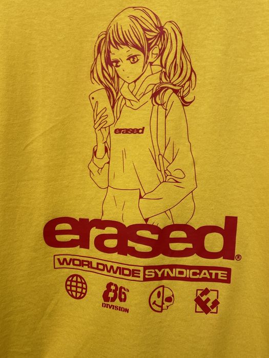 Erased Project Erased Project Anime Girl tee | Grailed