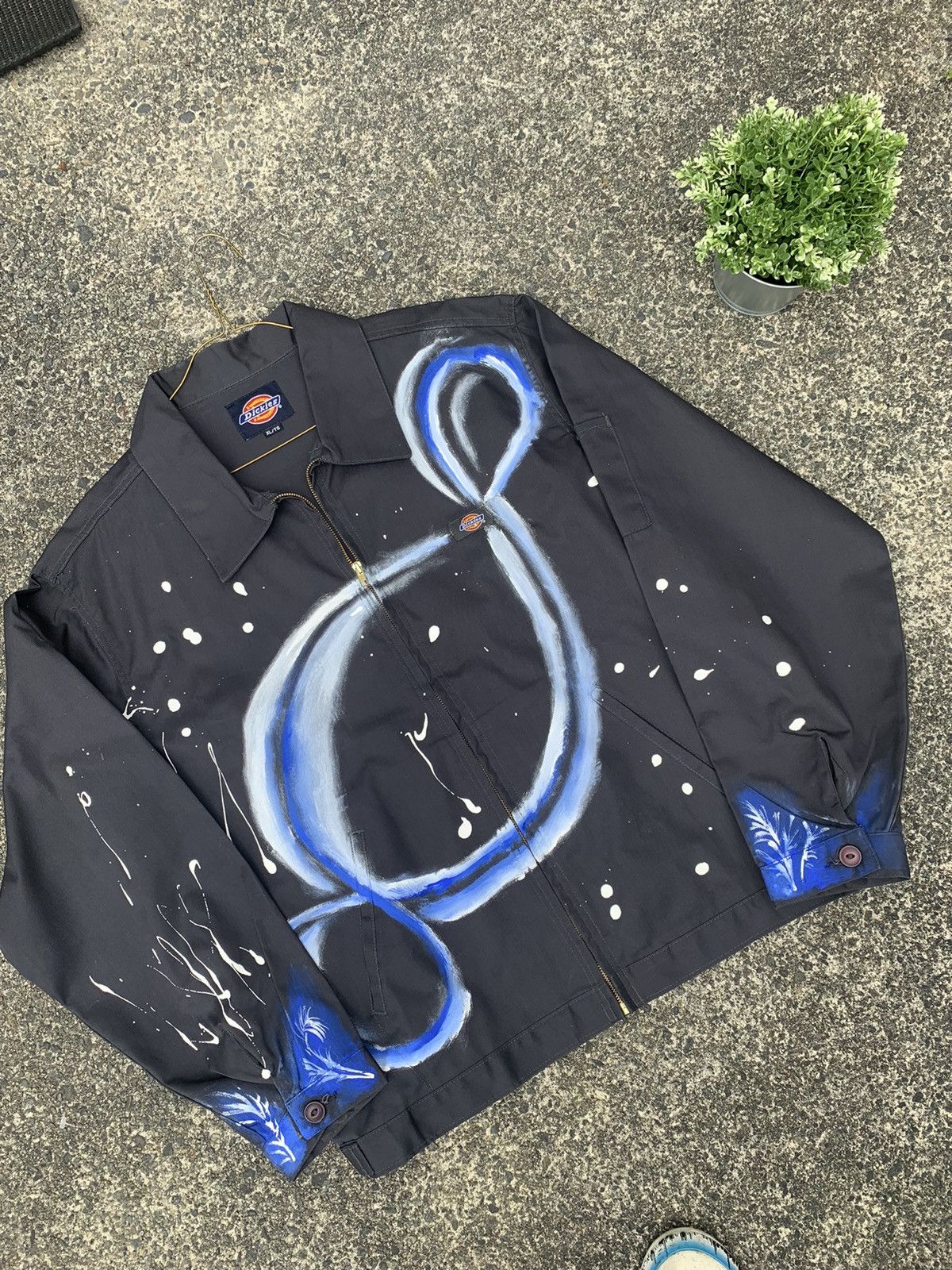 1 Of 1 × Art × Dickies Dickies Custom Art 1 of 1 Hand painted Garment ...