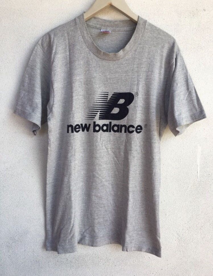 New Balance Vintage 90s New Balance NB big logo t shirt | Grailed