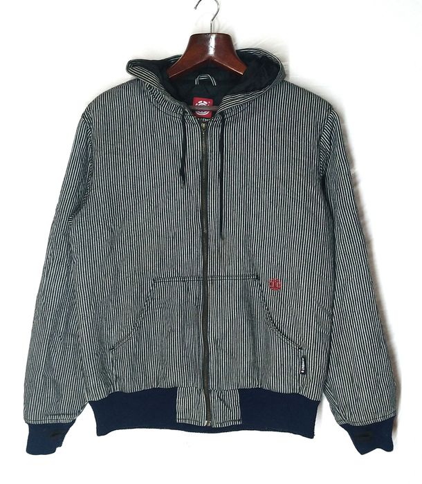 Vintage Element Workwear Hickory Stripe Denim Jacket | Grailed