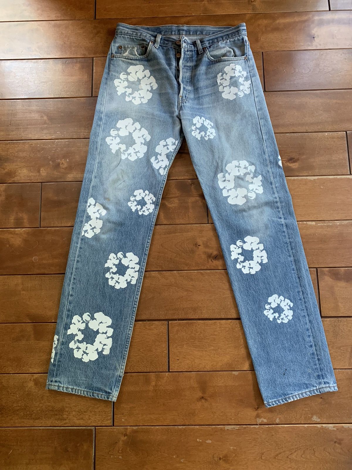 Levi's × Levi's Vintage Clothing DENIM TEARS X LEVIS COLLAB JEANS | Grailed