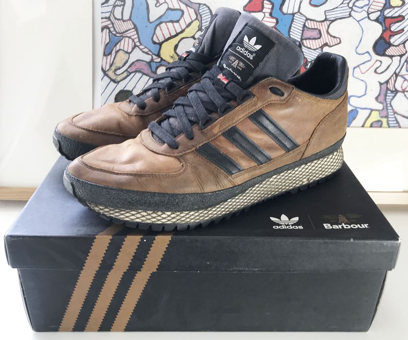 Adidas Adidas x Barbour TS Runner US 12 | Grailed
