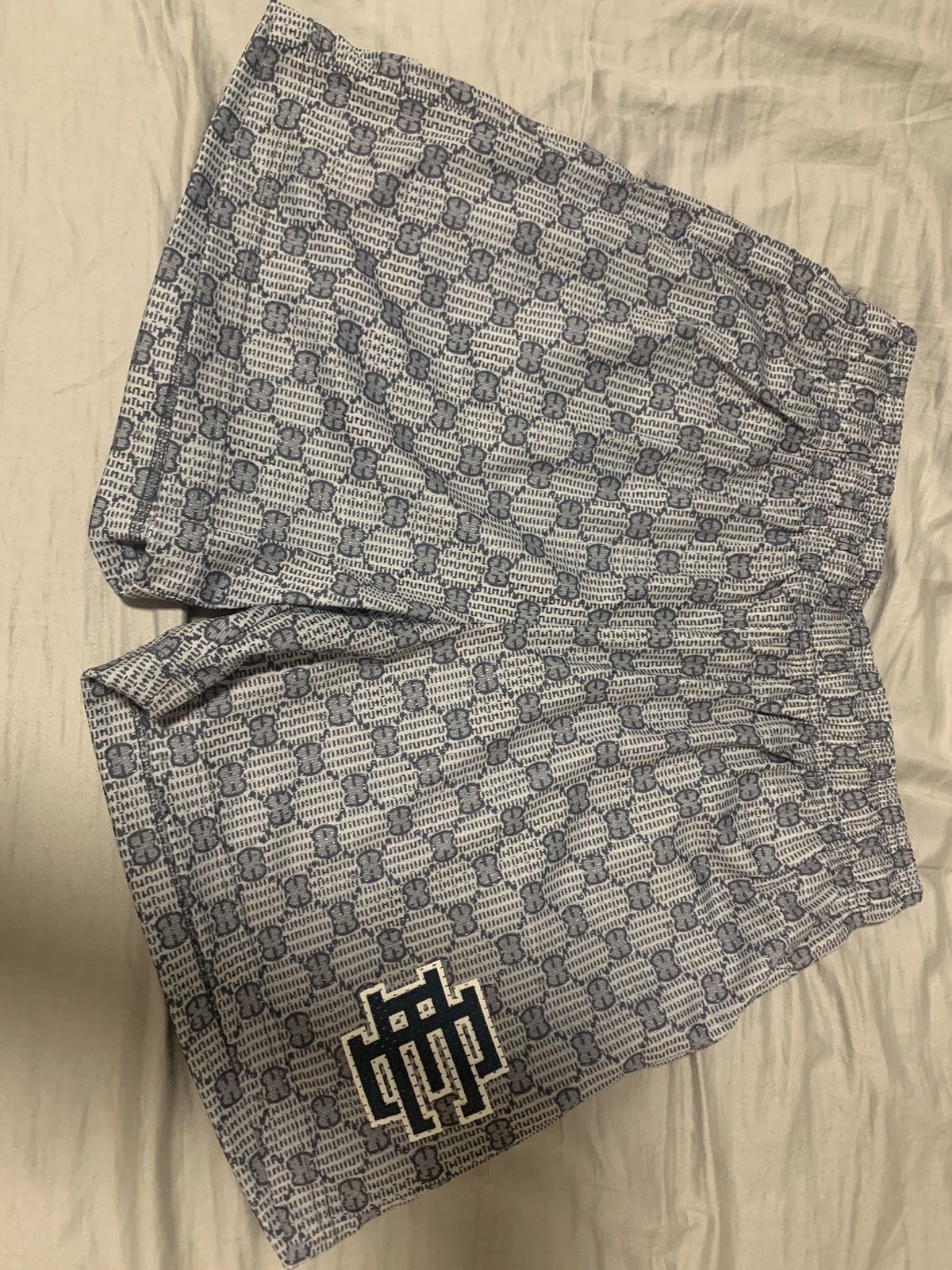 Eric Emanuel Eric Emanuel XL Gucci EE Monogram Print Shorts | Grailed