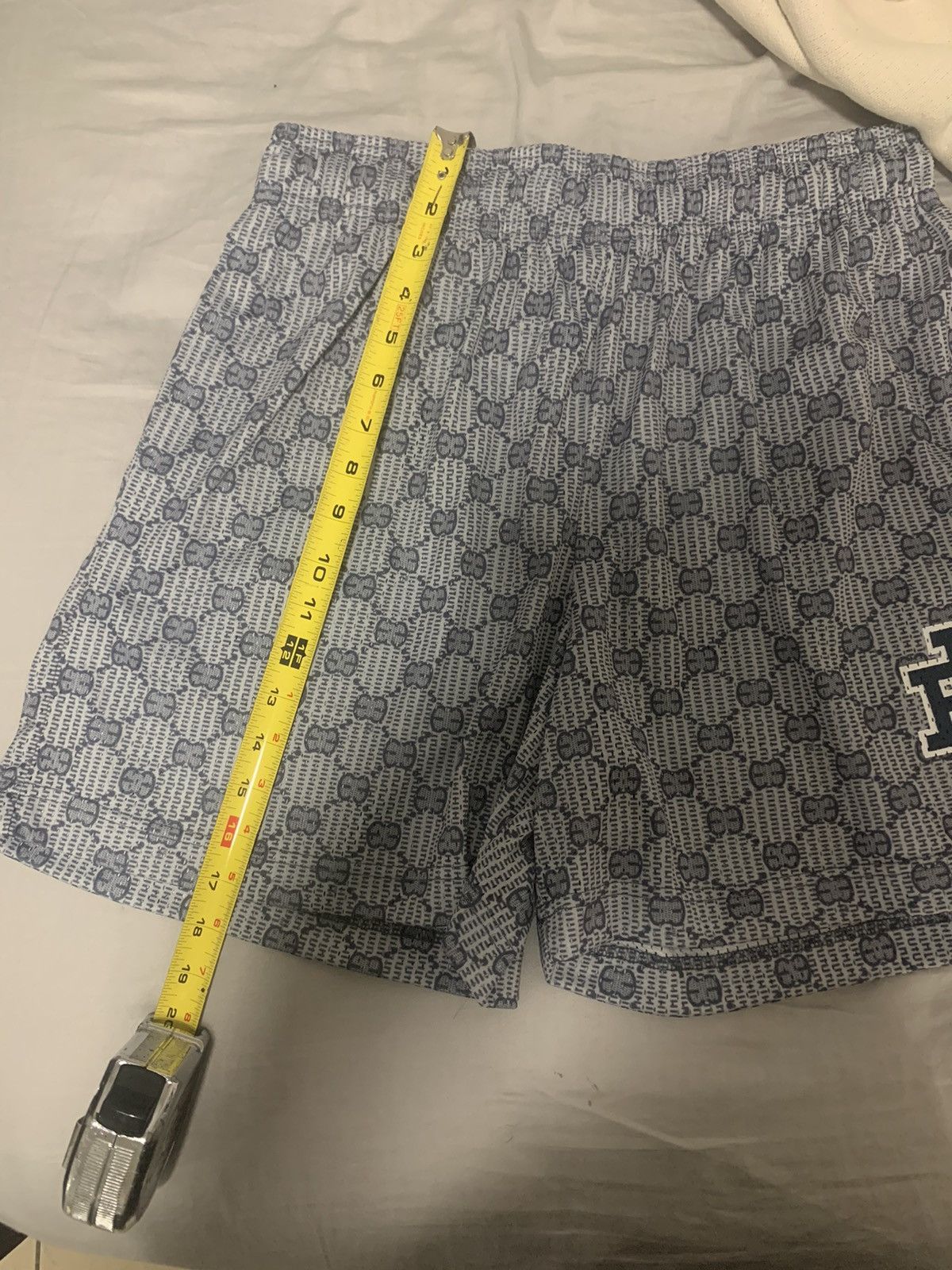 Eric Emanuel Eric Emanuel XL Gucci EE Monogram Print Shorts | Grailed