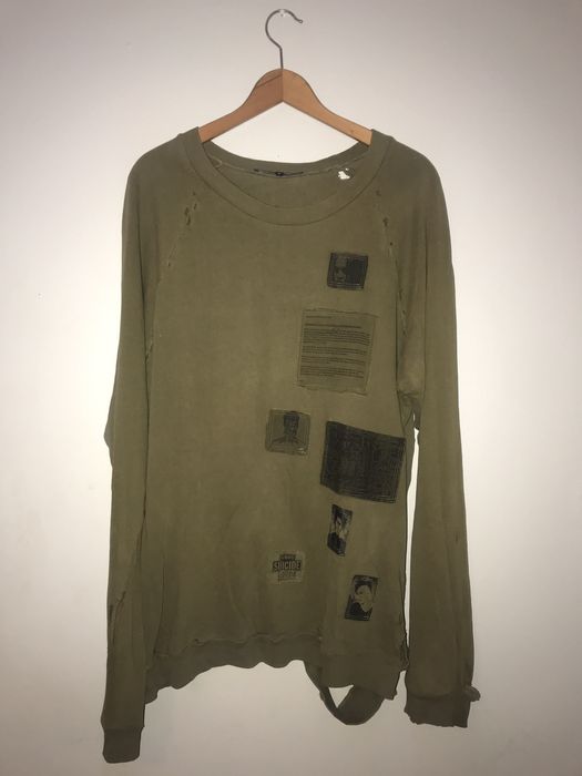 Raf Simons LEGENDARY riot riot riot Autumn Winter 2000-2001 sweatshirt ...