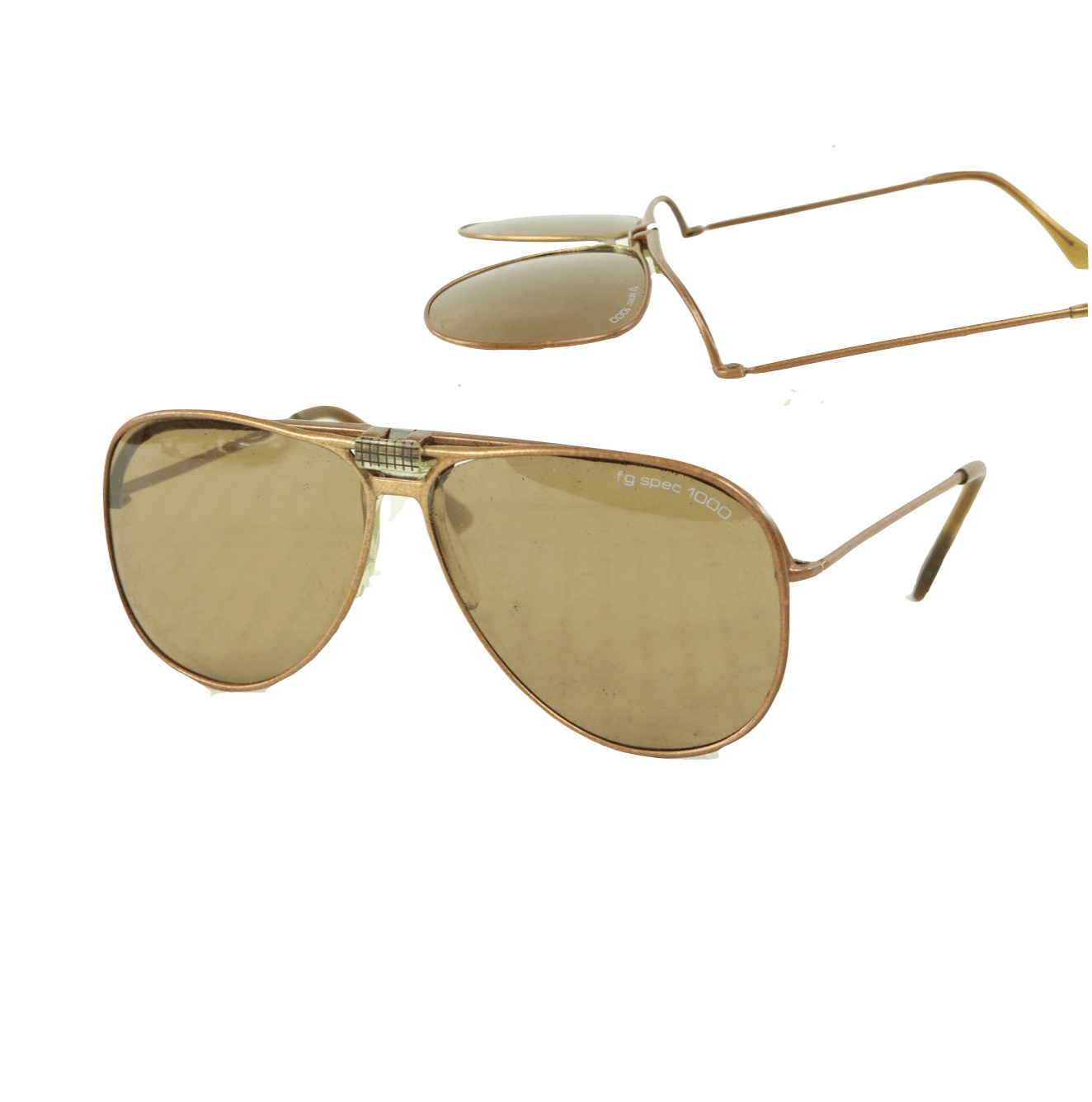 Vintage Vintage 80s Magnum PI Fg Flip Up Aviator Sunglasses | Grailed