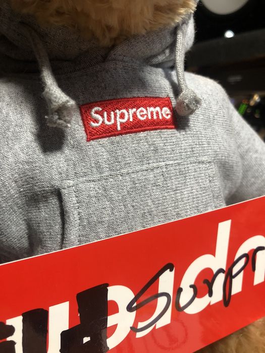 Supreme Supreme Steiff Teddy Bear Heather Gray FW18 | Grailed