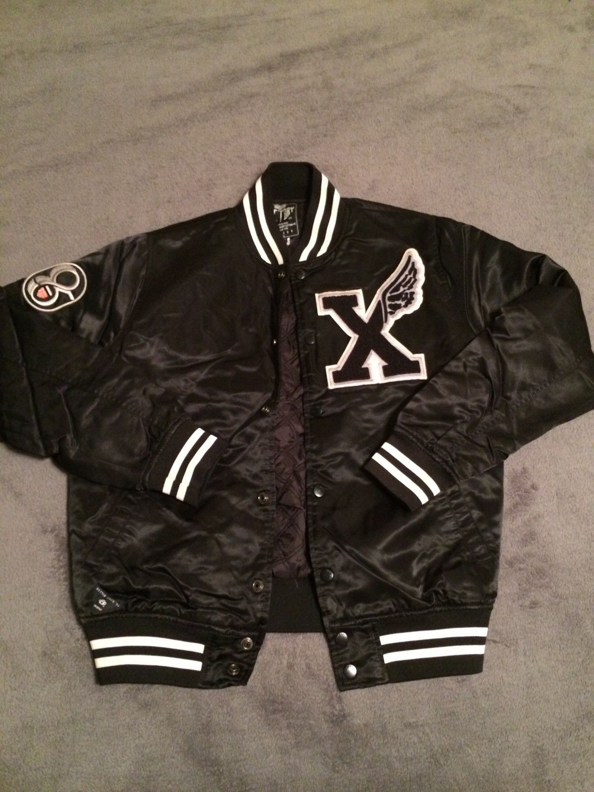 10 Deep 10 Deep Varsity Jacket Bomber Huge Felt X | Grailed