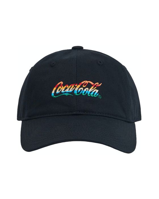 Kith Kith x Coca-Cola Black Coke Logo Hat | Grailed