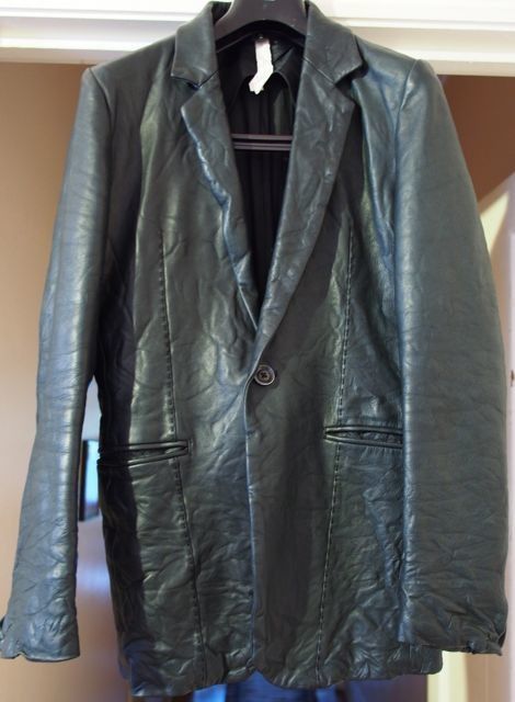 Wjk Horsehide leather jacket | Grailed