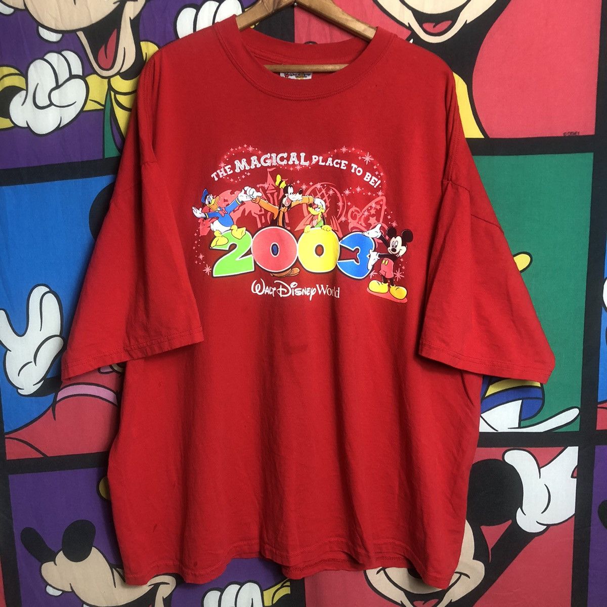 Vintage Early 2000’s Walt Disney World Promo T-shirt XXL | Grailed