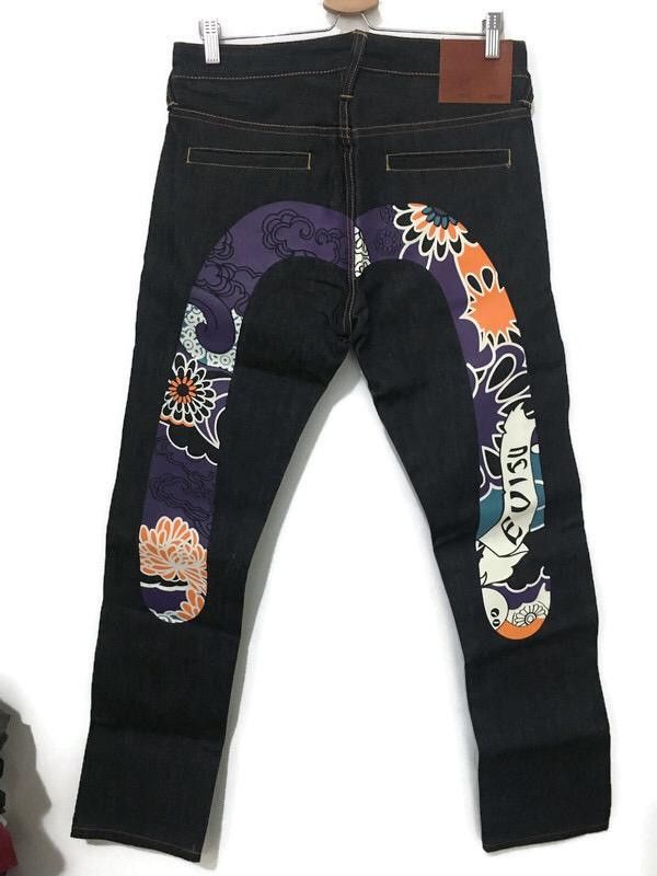 Evisu Evisu Jeans artwork pattern Design | Grailed
