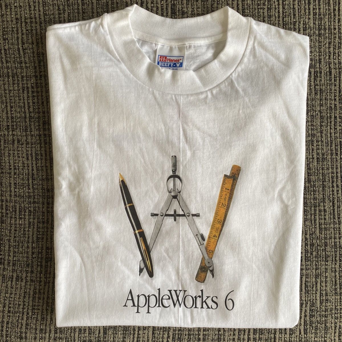 Apple × Vintage Apple Mac Mathworks 2001 Tech Shirt | Grailed
