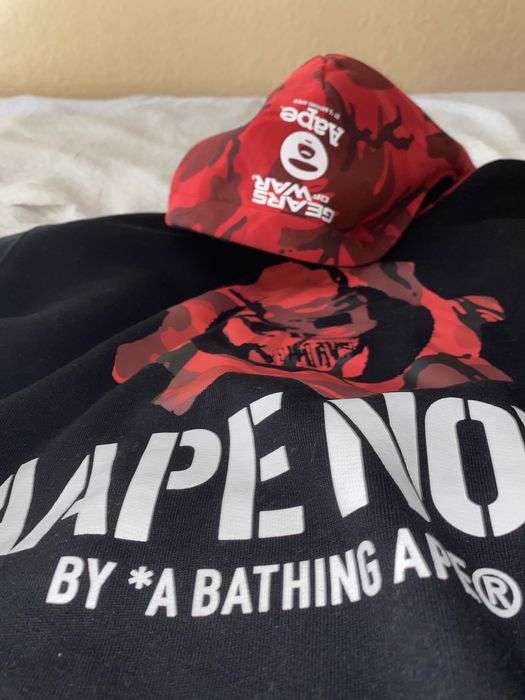 Aape Bape x gears 5 hoodie | Grailed