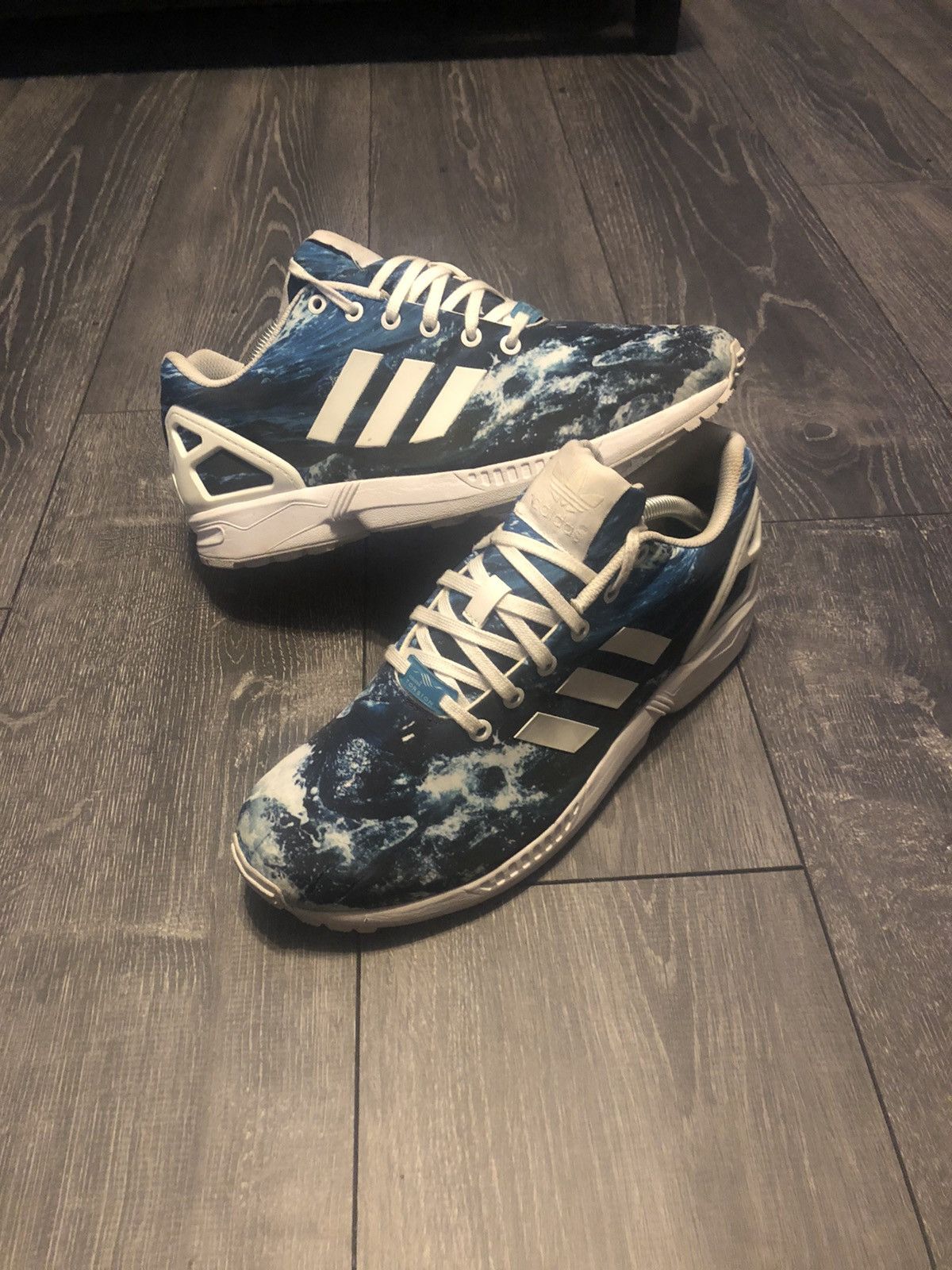 Adidas Adidas Zx Flux Ocean/Waves | Grailed