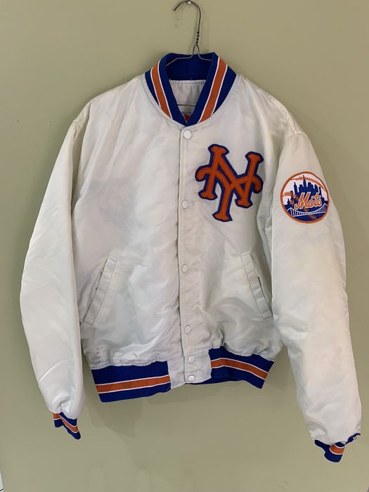 Vintage Vintage 90s New York Mets Starter Satin Jacket | Grailed