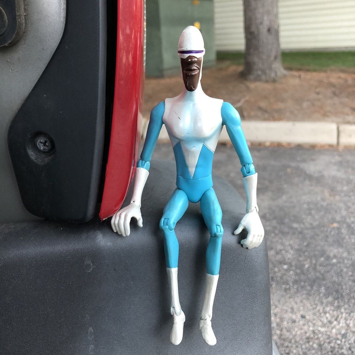 Vintage Vintage INCREDIBLES Frozone Action Figure Toy Pixar Disney ...