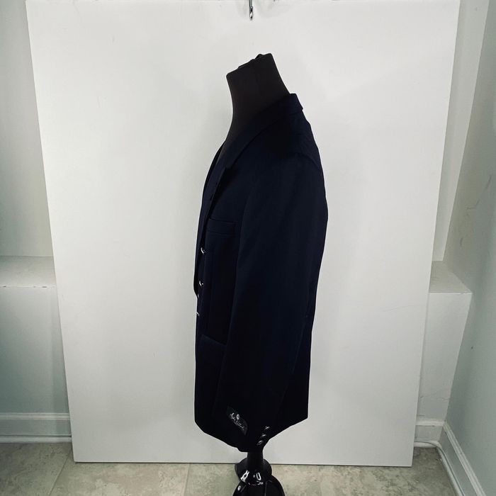 Vintage Andre Villard Double Breasted Sport Coat Blue Vtg 42 R | Grailed
