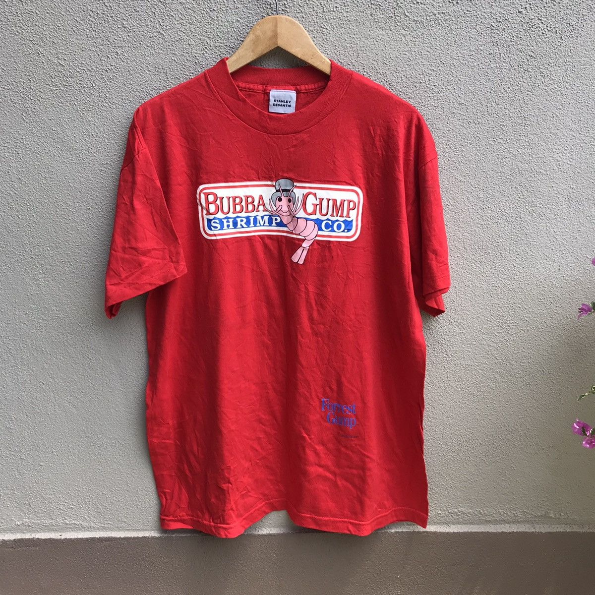 Bubba Gump × Movie × Vintage Vintage 90s FORREST GUMP movie tee bubba ...