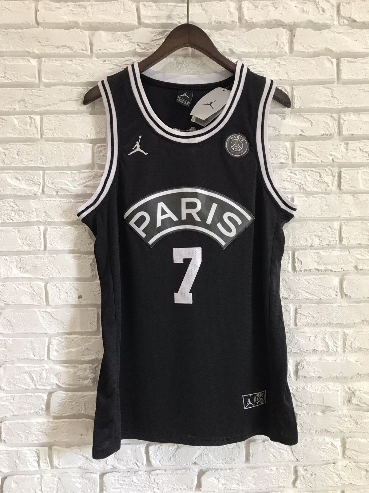 Jordan Brand Kylian Mbappe PSG x Jordan #7 Paris Saint Germain Jersey ...