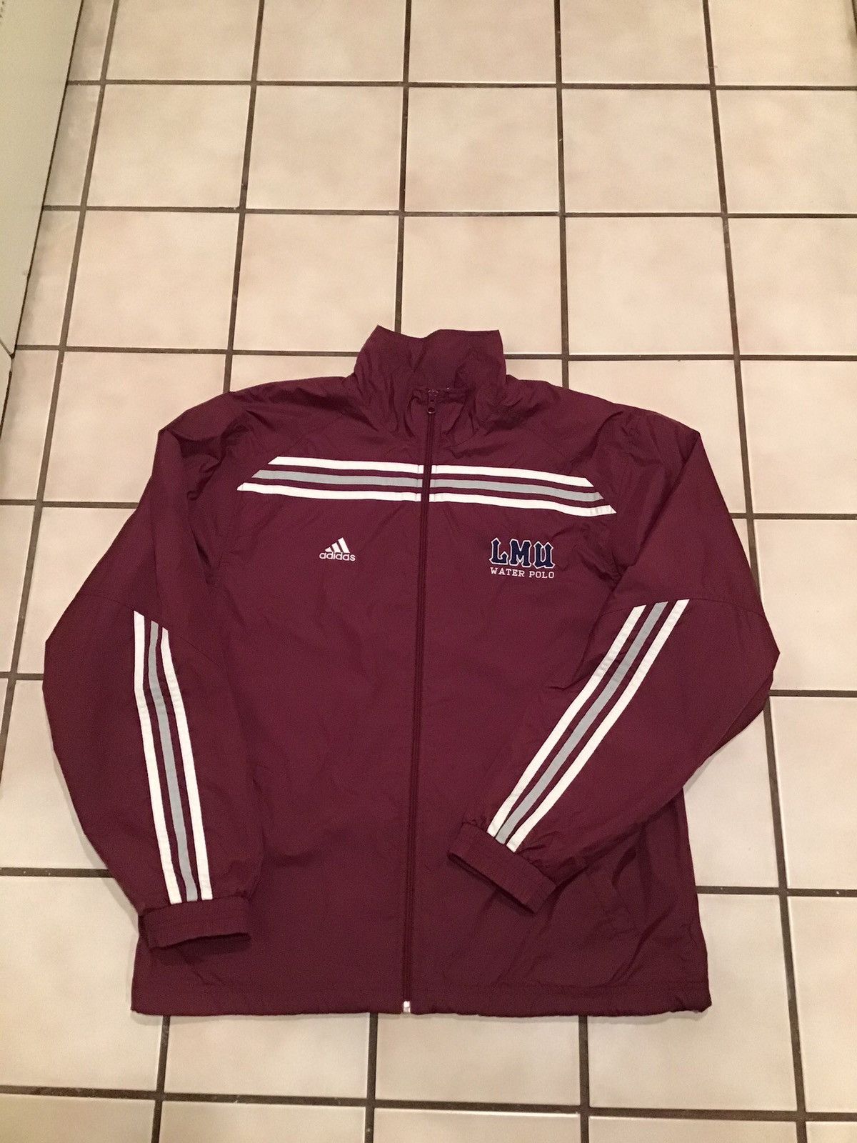 Adidas Adidas LMU Loyola Water Polo Team Issued Windbreaker Jacket ...