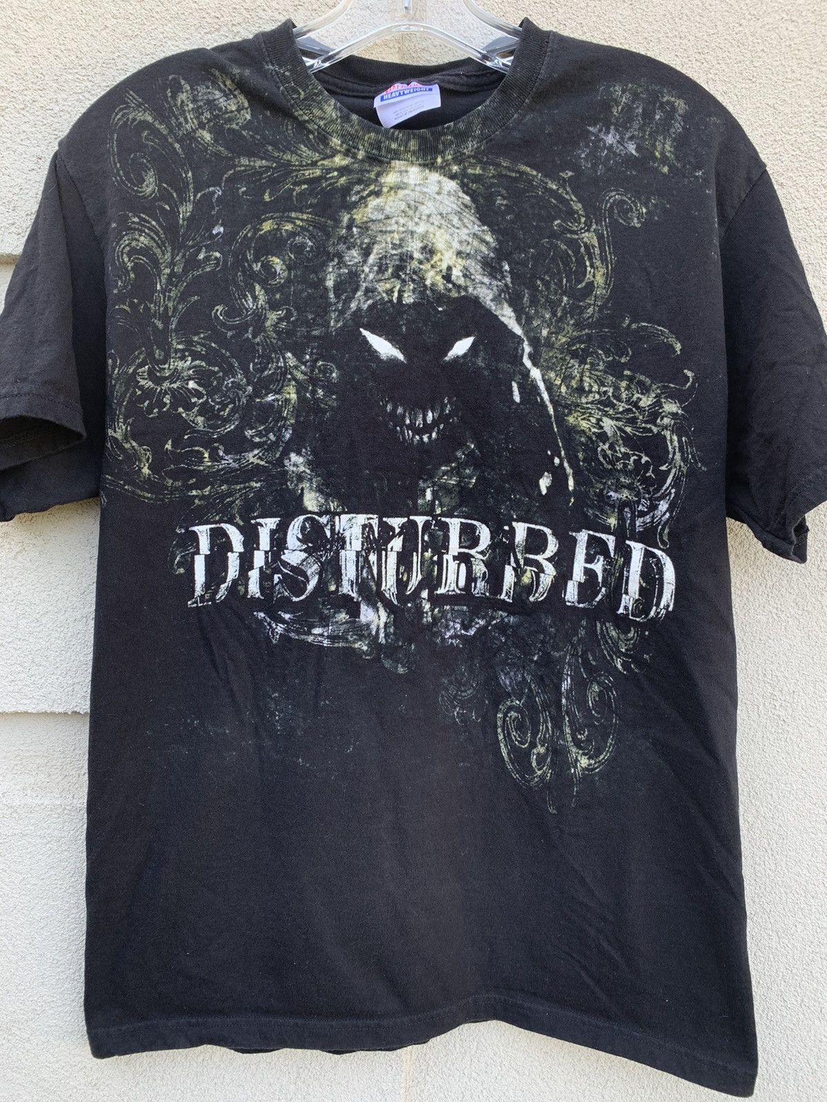 Vintage Vintage Disturbed Metal Band Tour Concert Graphic T- Shirt ...