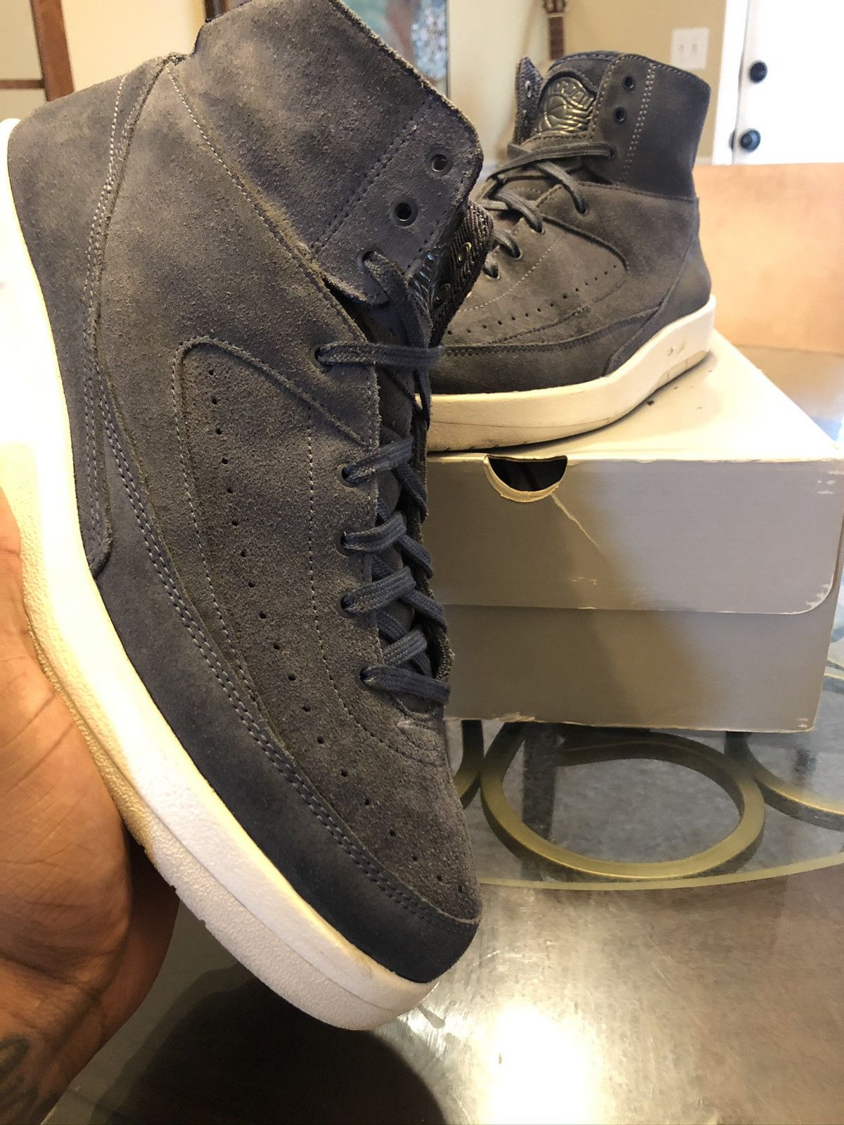 Jordan Brand Air Jordan 2 Retro Deconstructed Thunder Blue | Grailed