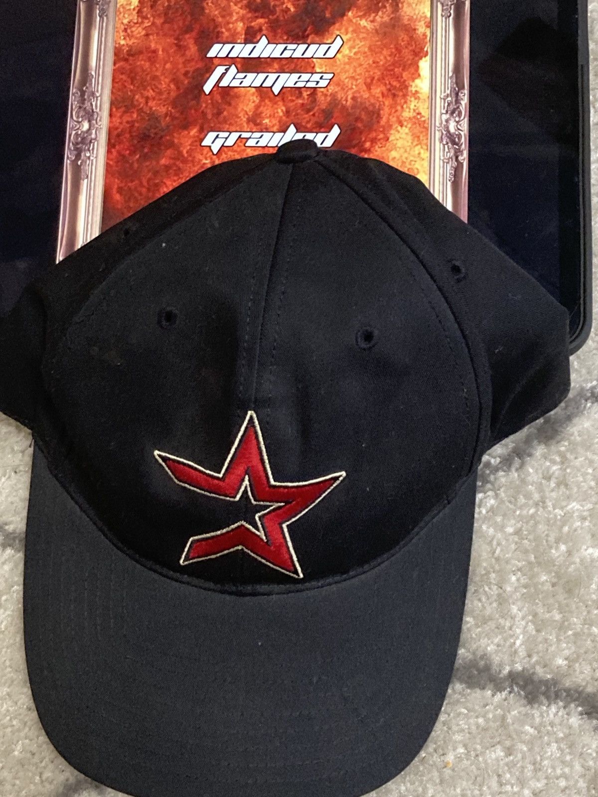 MLB × Travis Scott × Vintage Vintage Houston Astros Travis Scott Hat ...