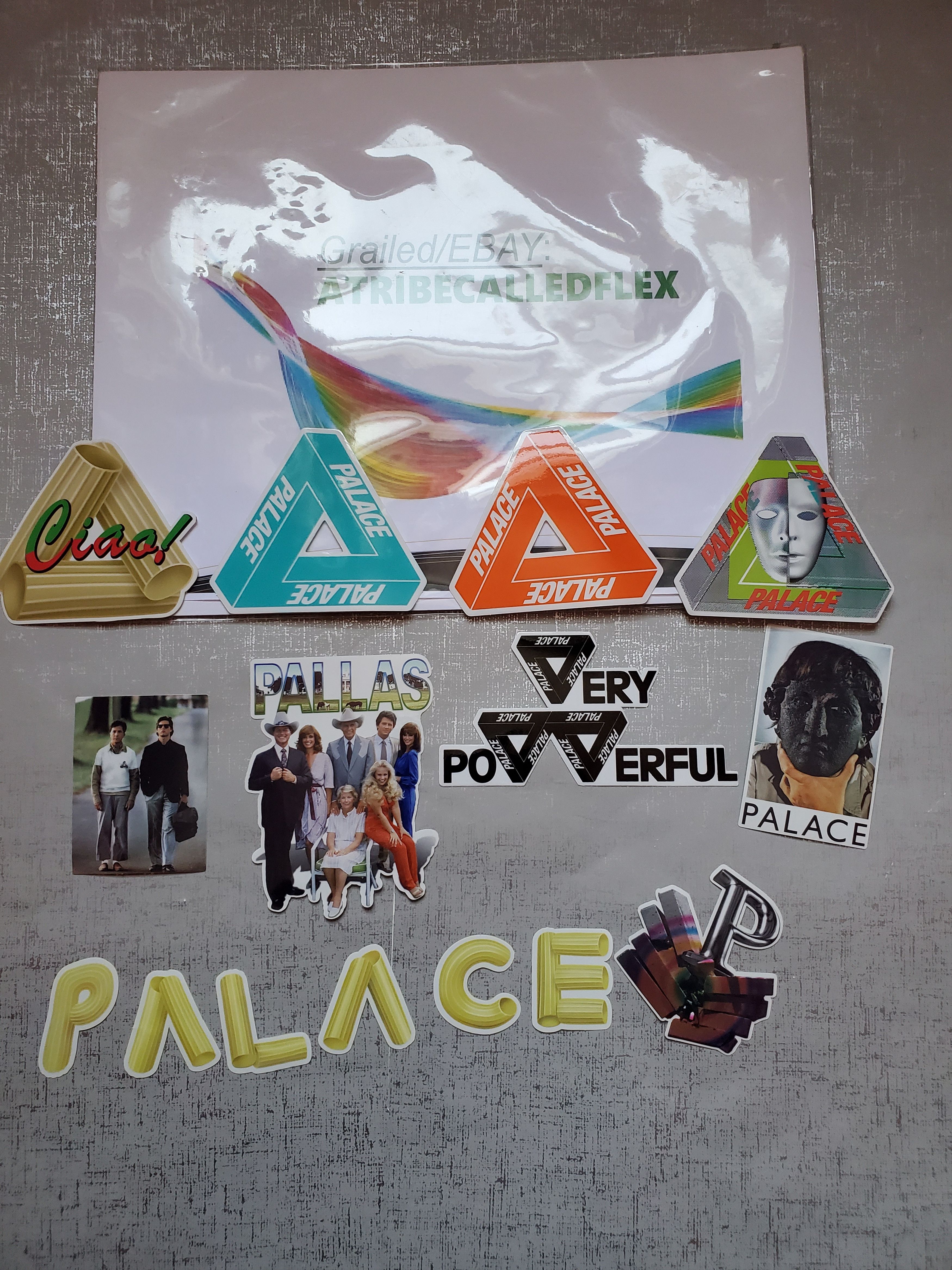 Palace Palace Summer 19 Sticker Pack Tri Ferg Logo | Grailed