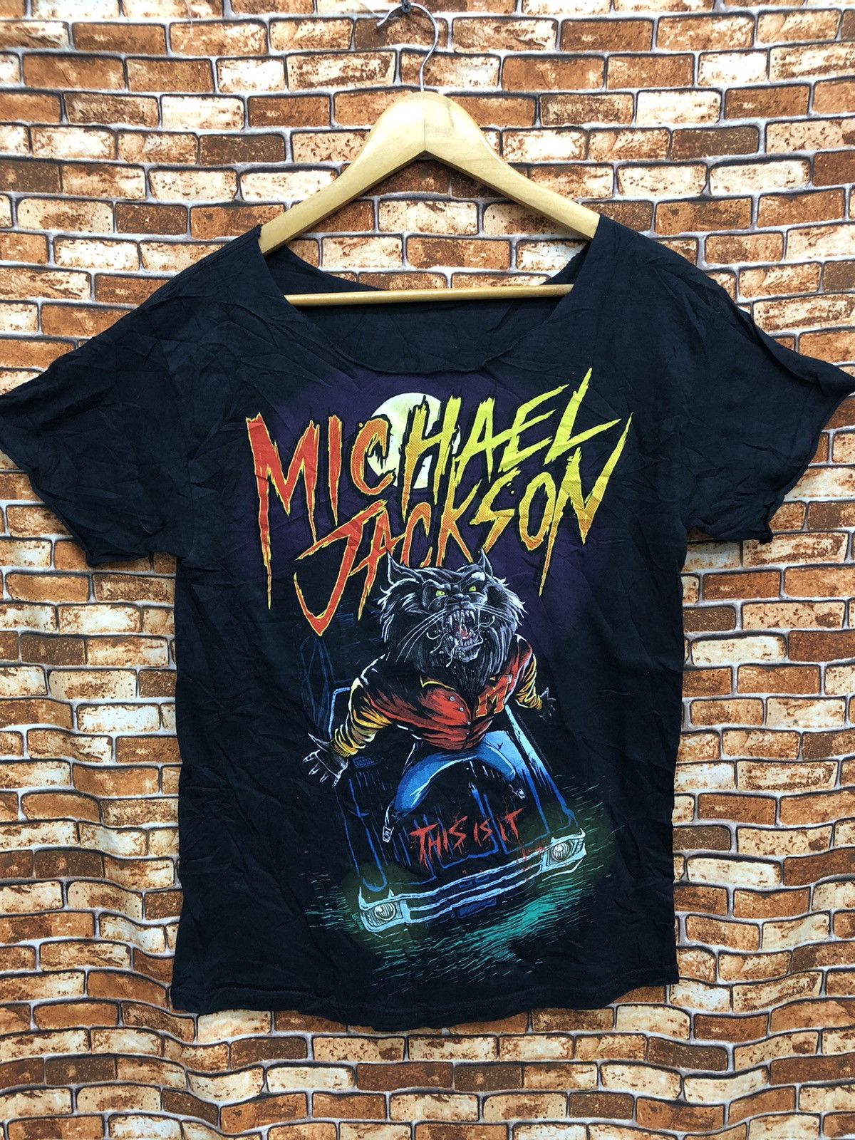 Rare RARE TSHIRT MICHAEL JACKSON COSTUME MADE DISTRESS | Grailed