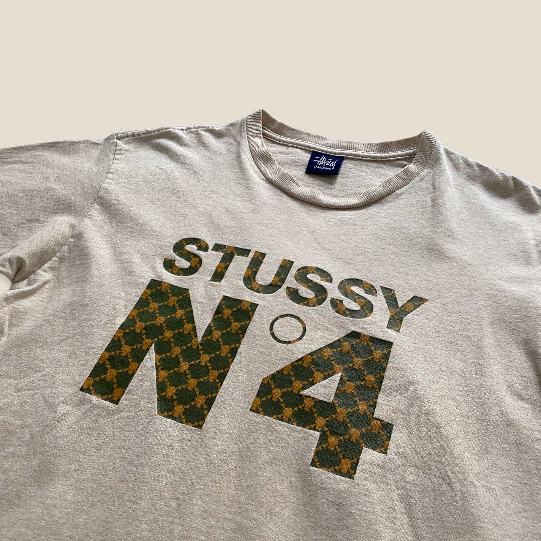 Stussy Gucci Monogram Rip-Off T-Shirt | Grailed
