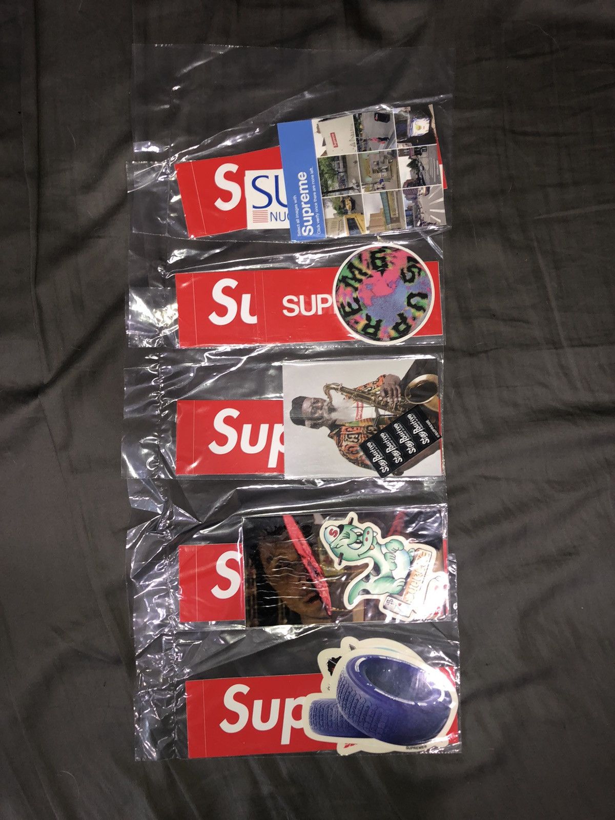 Supreme Supreme sticker pack | Grailed